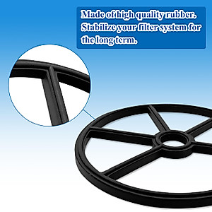 TIROAR Pool Filter Valve Spider Seat Gasket Seal Kits Compatible with Hayward SP0710, 0710X, 0711, 0712, 1 1⁄ 2" Vari-Flo Valves (1976-Pre) Replacement for “X” Valve Body