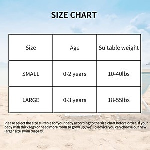 ALVABABY Swim Diapers 2pcs Reuseable Adjustable or Baby Gifts & Swimming Lessons DYK39-40 Small (Pack of 2)