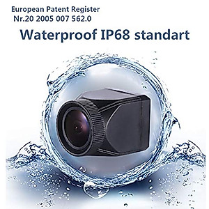 HDMEU HD Color CCD Waterproof Vehicle Car Rear View Backup Camera, 170° Viewing Angle Reversing Camera, for Hyundai I30 Veloster i20 i10 Verna Genesis Coupe Kia Soul Ceed picanto NIRO K2 Rio