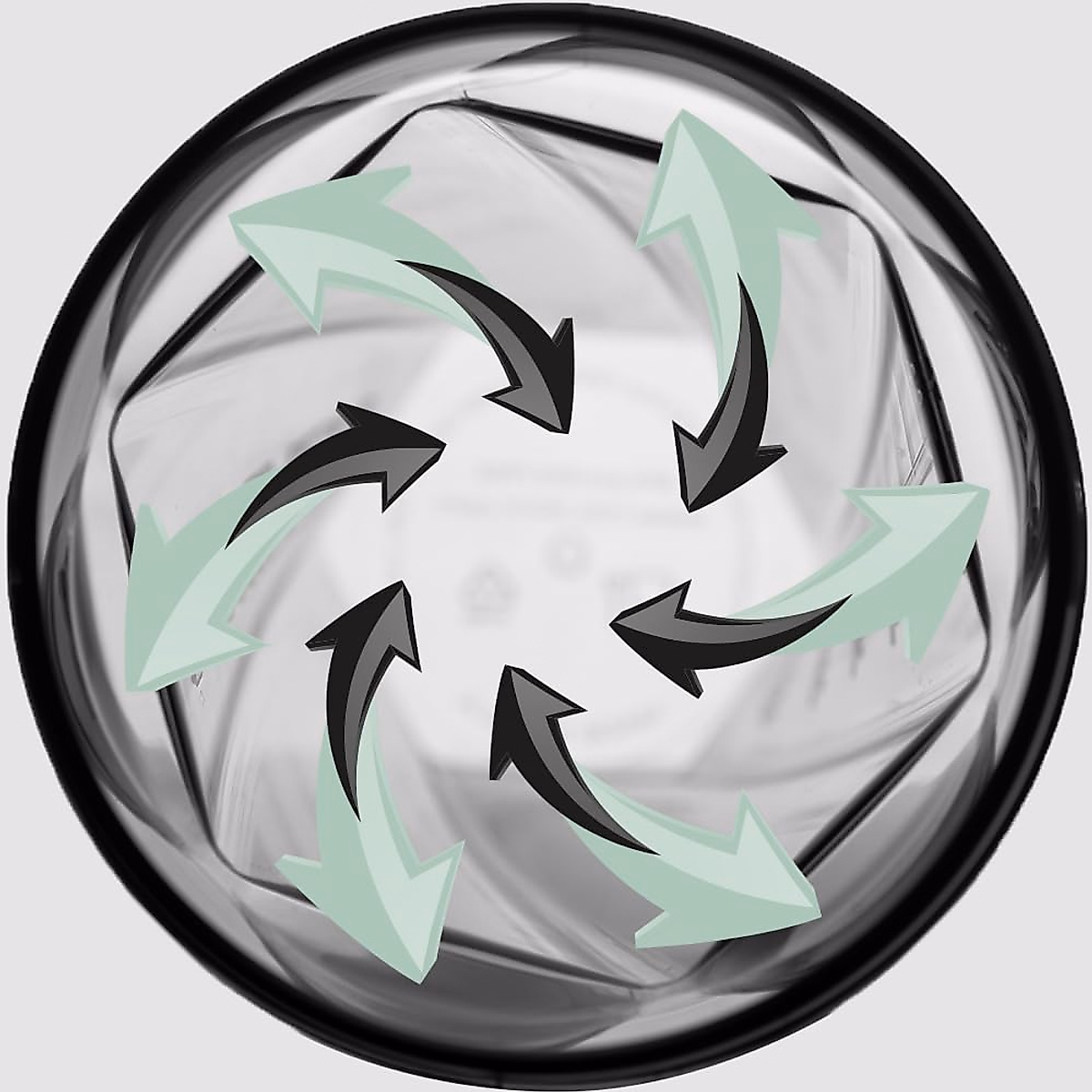 HELIMIX 2.0 Vortex Blender Shaker Bottle Holds upto 28oz | No Blending Ball or Whisk | USA Made | Portable Pre Workout Whey Protein Drink Shaker Cup | Mixes Cocktails Smoothies Shakes | Top Rack Safe