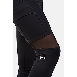 NEBBIA Sporty Smart Pocket High-Waist Leggings 404 Black