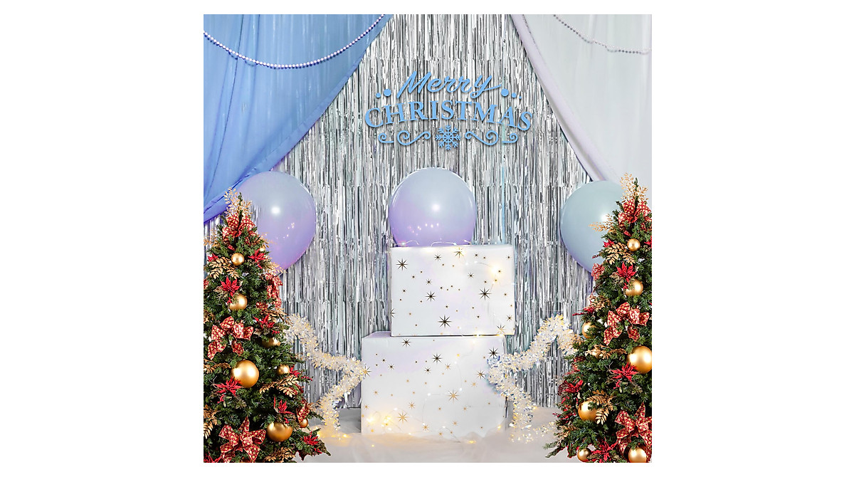 Accevo Silver Party Streamers - Perfect for Every Celebration