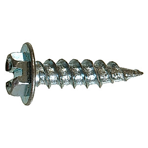 The Hillman GroupThe Hillman Group 35258 Hex Washer Head Self-Piercing Screw 8 x 1/2 100-Pack, 0.5 inches