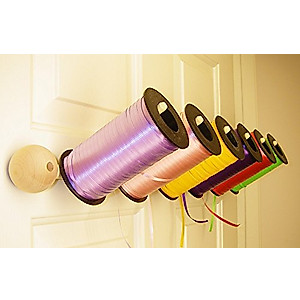 GSS Skinny Maxi 6 Curling Ribbon Organizer Wall/Door Mount.