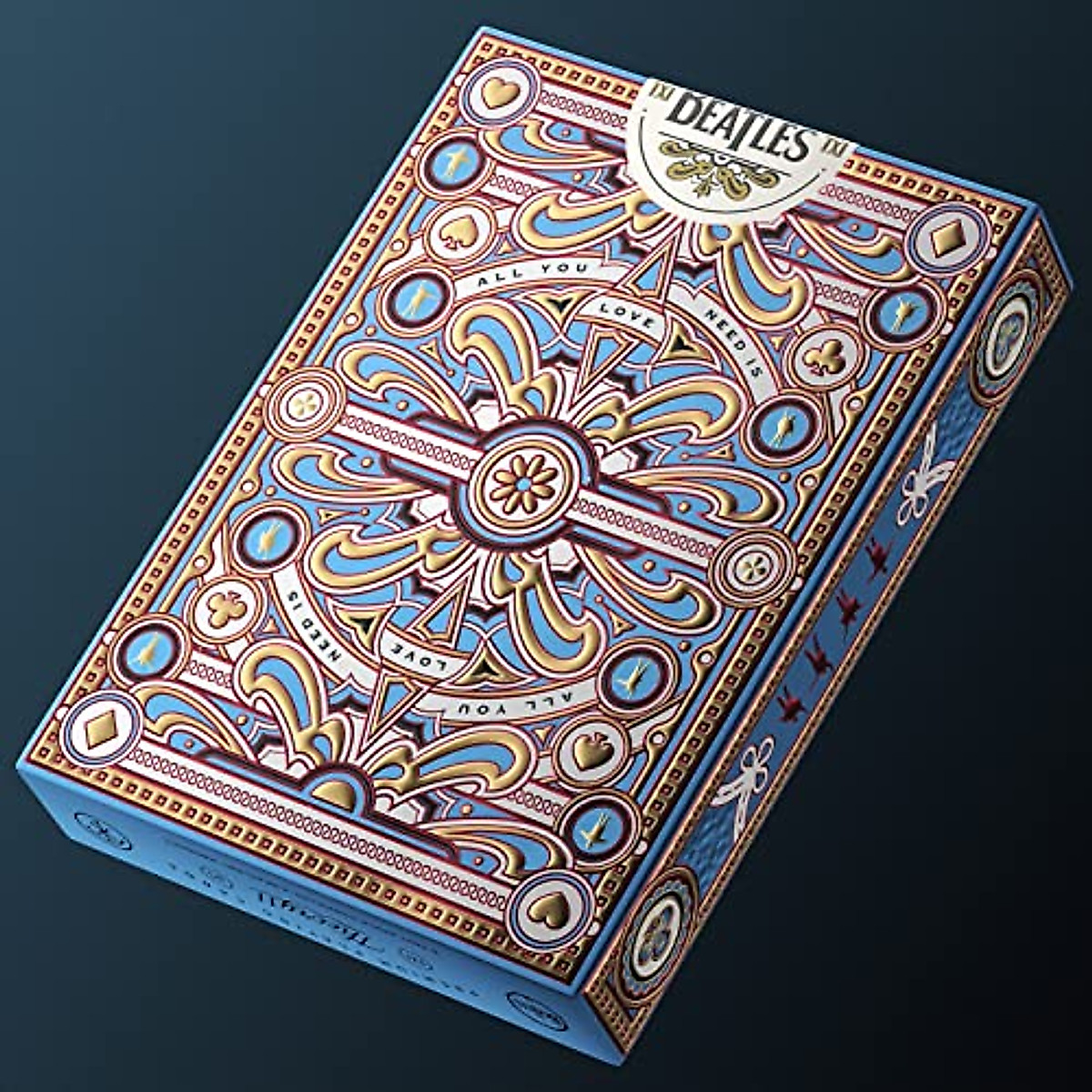 theory11 The Beatles Playing Cards (Blue)