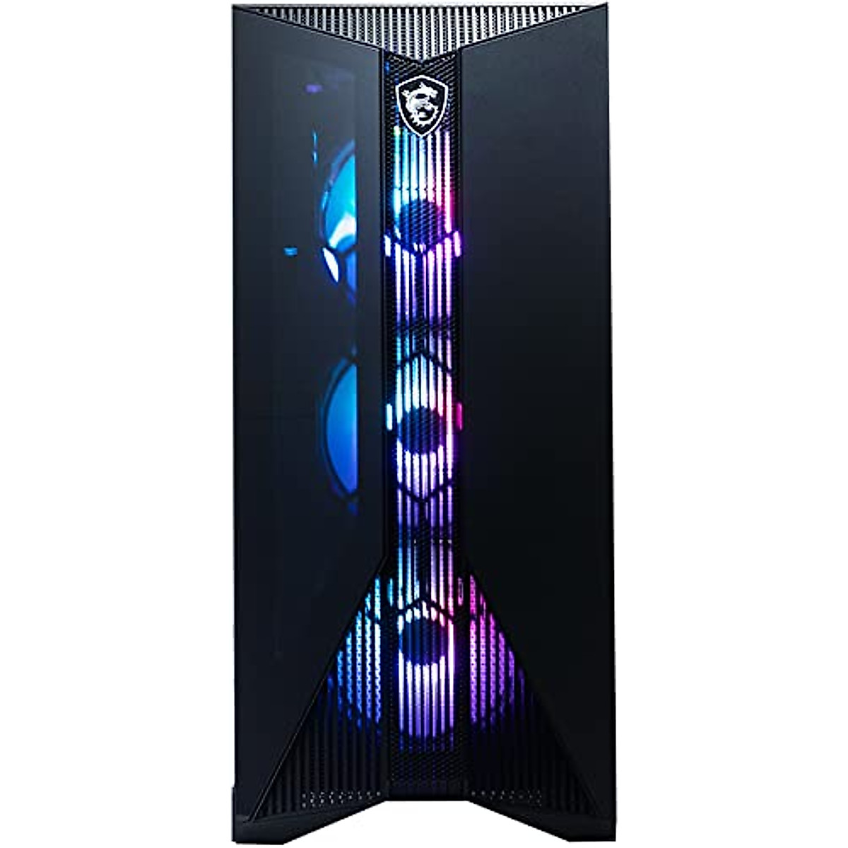 MSI Aegis RS 12TF-253US Gaming & Entertainment Desktop PC (Intel i9-12900KF 16-Core, 64GB DDR5 4800MHz RAM, 7.6TB SATA SSD, GeForce RTX 3080 Ti, WiFi, Bluetooth, Win 11 Home) Refurbished (Renewed)