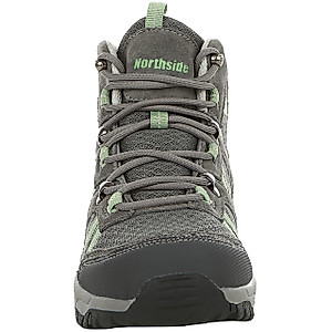 Northside Womens Arlow Canyon MID Hiking Boots - Gray/Sage Size 7.5