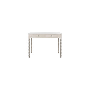 SAFAVIEH Home Collection O'Mara Black 2-Drawer Computer Table Office Desk DSK5711C, Taupe