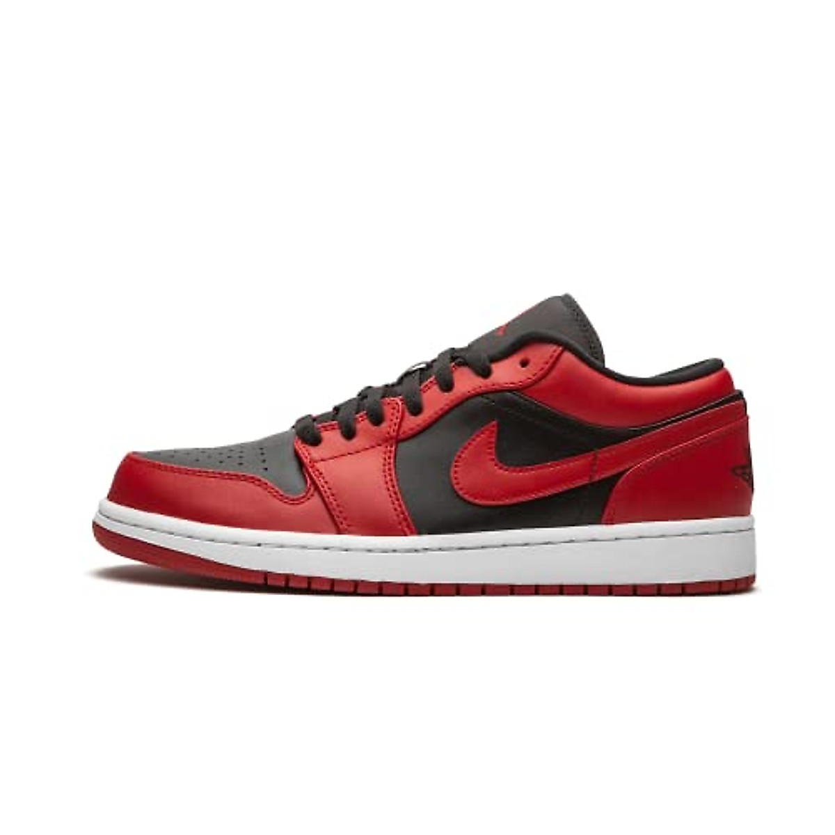 Nike Men's Jordan 1 Low Sneaker, Gym Red, 8