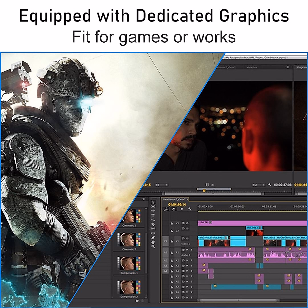 msecore Micro Computer Server, Mini Desktop PC with Xeon E3-1231V3, GeForce GTX1650 4G, 16G RAM| 512G SSD, 4K, DisplayPort, HDMI, WiFi, Bluetooth, Multi-Screen Display, Win11 Pro