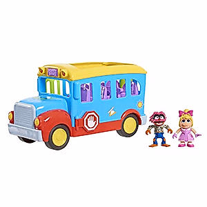 Muppet Babies Friendship School Bus, Kids Toys for Ages 3 Up by Just Play