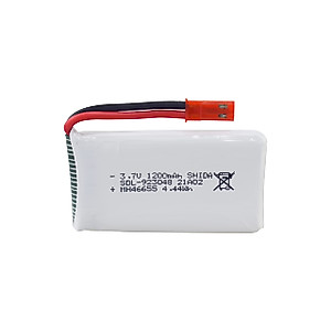 Fytoo 4PCS 3.7V 1200mAh Lithium Battery&1PCS 4 in 1 Charger for X900 X9TW Folding Quadcopter