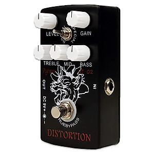 pigtone PP-30 Guitar Effect Pedal Distortion Analog DC 9V True Bypass