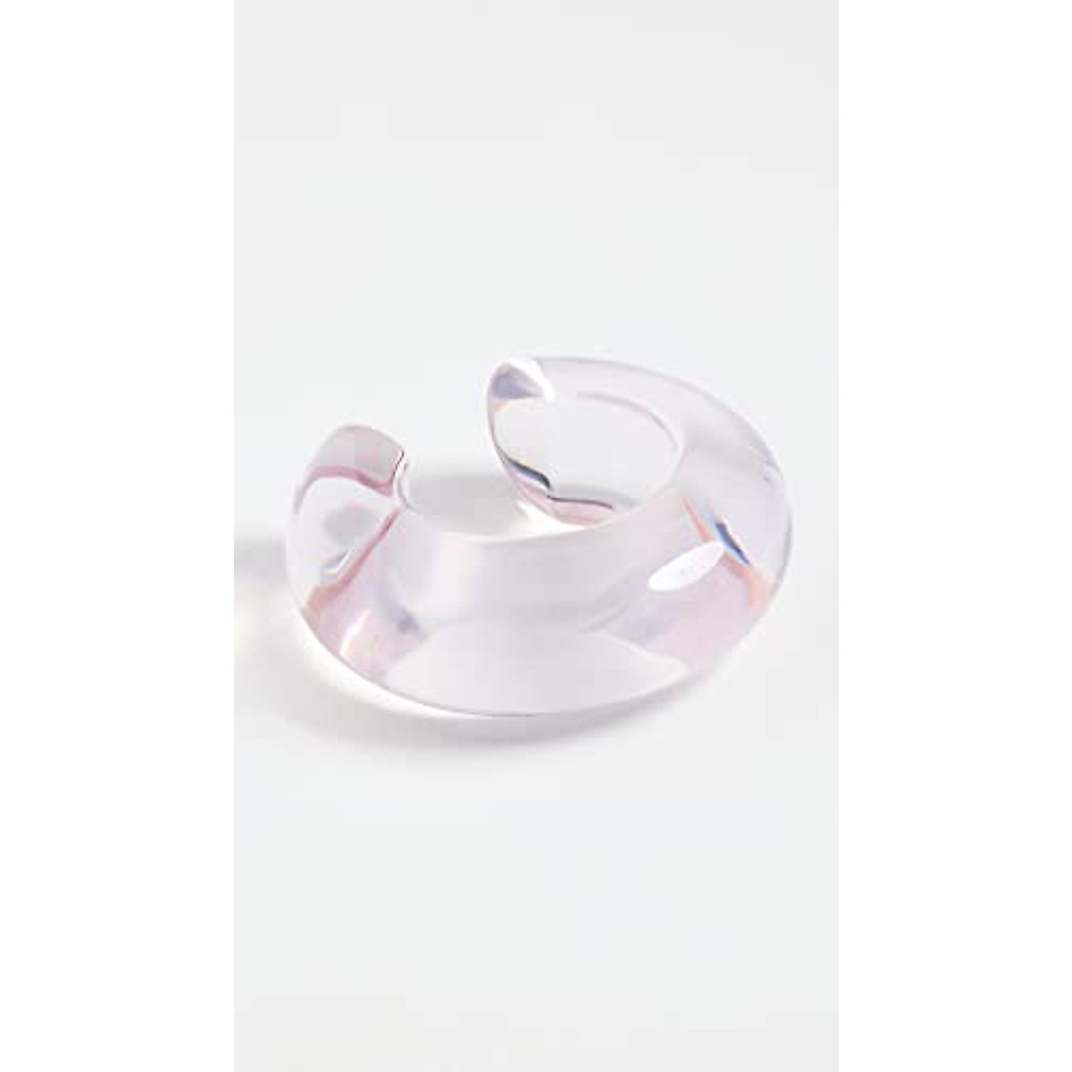 Lizzie Fortunato Women's Arc Cuff in Lilac, Lavender, Purple, Clear, One Size