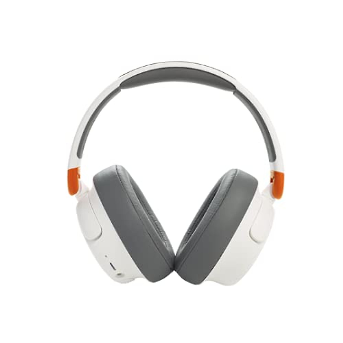 JBL JR 460NC Kids Over-Ear Wireless Noise Cancelling Headphone Bundle with gSport Case (White)