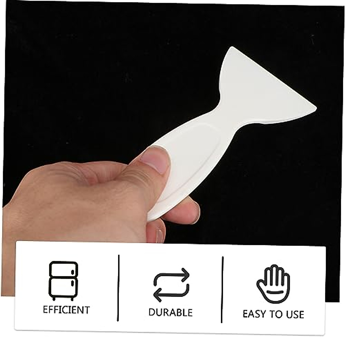 6 Pcs deicing Shovel Mini fridg Mini Portable Fridge car Tools Refrigerator Mini Fridge ice Scraper defroster Ice Removal Scoop ice Shovel ice Scoop Windshield Window Scraper pp