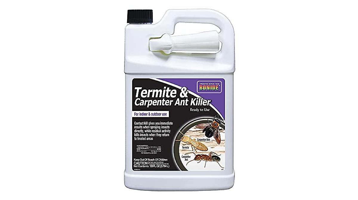 Bonide Termite & Carpenter Ant Killer, 128 oz Ready-to-Use Insect ...