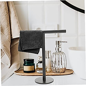 3pcs Vertical Towel Rack Standing Towel Holder Towel Holder Stand Bathroom Towel Holder Countertop Towel Rack Towel Storage Holder Standing Towel Rack Towel Stand Hand Towel Holder