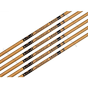 Gold Tip Traditional Shafts (Pack of 12), Brown, 400