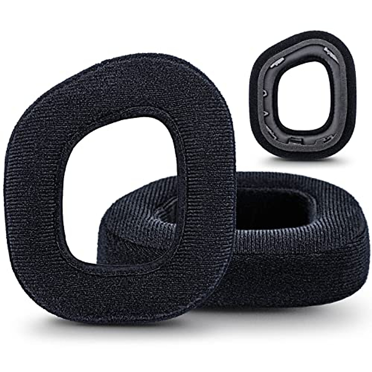 HS80 Ear Pads Compatible with HS80 Headset I Thicker Enhanced Memory Foam - More Soft Comfort Micro Velour by DIMOST