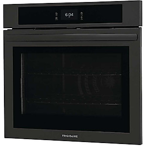 Frigidaire 30" Black Single Electric Wall Oven With Fan Convection - FCWS3027AB