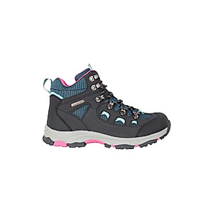 Mountain Warehouse Adventurer Kids Waterproof Boots - IsoDry Navy Kids Shoe Size 4 US
