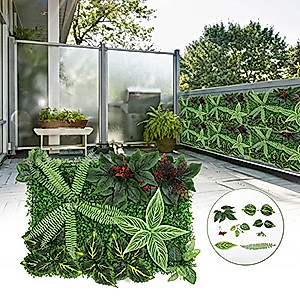 Artificial Plants Panels Plant Privacy Hedge Screen Garden Decor