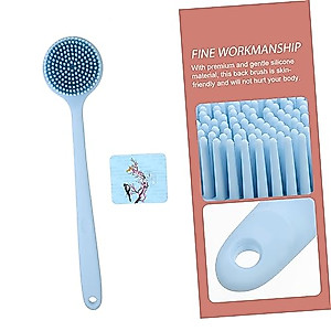 FOMIYES 4pcs Loofah Use Men with Cleaning Soft Wet Double Brushes Household Scrubber Dual-Sided Practical or Exfoliator Back Portable Washer Skin Bathroom Convenient Exfoliating Long