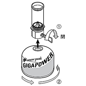 Snow Peak Little Lamp, Nocturne, Fall 2023, 2023 Edition FES-147 GIGA Power (Gold), 4.8 oz (110 g), 7.8 oz (220 g), 15.9 oz (450 g) (Gas Sold Separately)