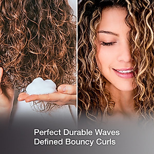 Vitamins Leave in Conditioner Cream - Indulgent Anti Frizz Conditioning for Curly Hair - Curl Defining Styling Detangler for Thick Coarse Natural Dry Damaged Hair (Keratin)