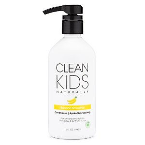 Gabriel Cosmetics Clean Kids Naturally Banana Smoothie Conditioner, 16 oz (1 Bottle), EWG Verified