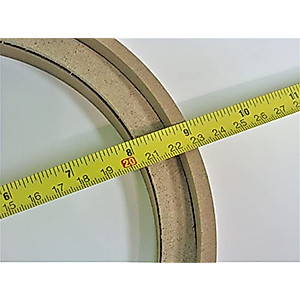 The Electronics PowerHouse 3 Case Pack Kit 8" 8 Inch MDF with Bezel Speaker Subwoofer Spacer 3/4" Rings with Gorilla Glue