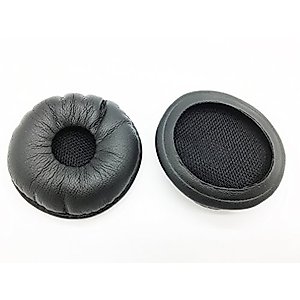 Leatherette Ear Pads 87229-01 by AvimaBasics | Compatible with Plantronics W740 W745 W440 W445 CS540 CS545 C565 BlueParrott B250-XT XTS VXI - Premium Quality Cushions Earpads - 2pcs