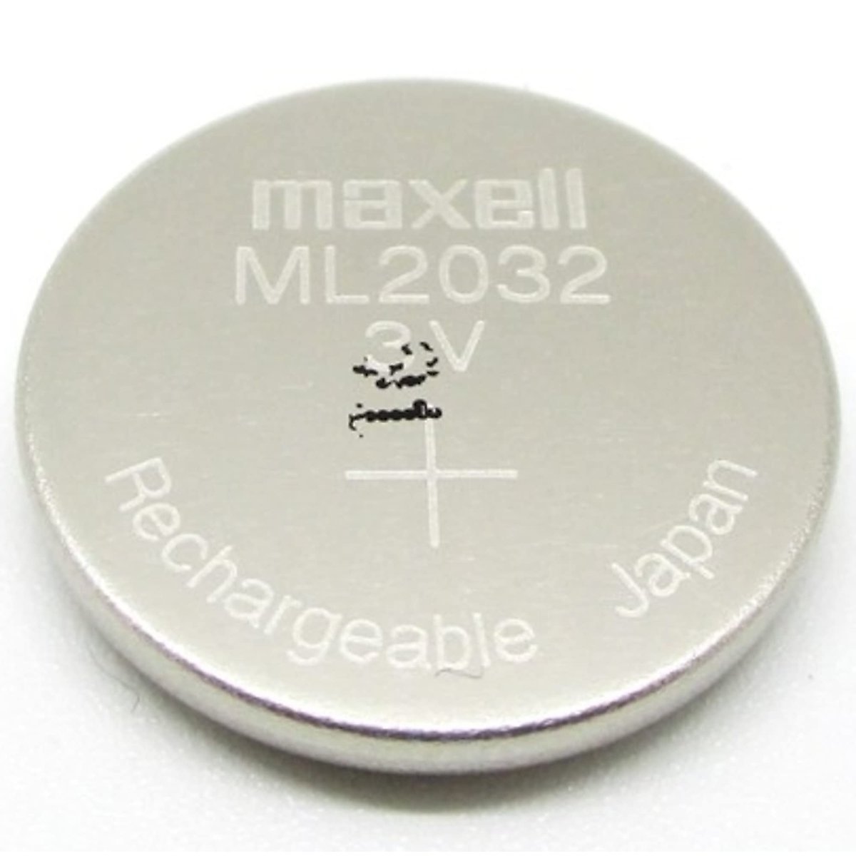 Datyriu 2 pc Maxell ML2032 ML 2032 3v Rechargeable Lithium Battery