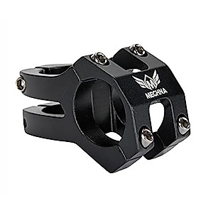 MEGHNA MTB Short Bike Stem φ22.2mm Mountain Bike Handlebar Stem 35mm for Most Bike Road Bike MTB BMX