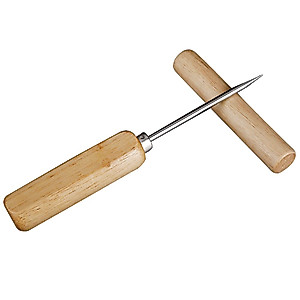 Ice Pick,1 Pcs Puer Puerh Tea Knife Needle Stainless Steel Ice Pick Tea Knife Needle Professional Tool for Restaurant Bar Home JfwuHap