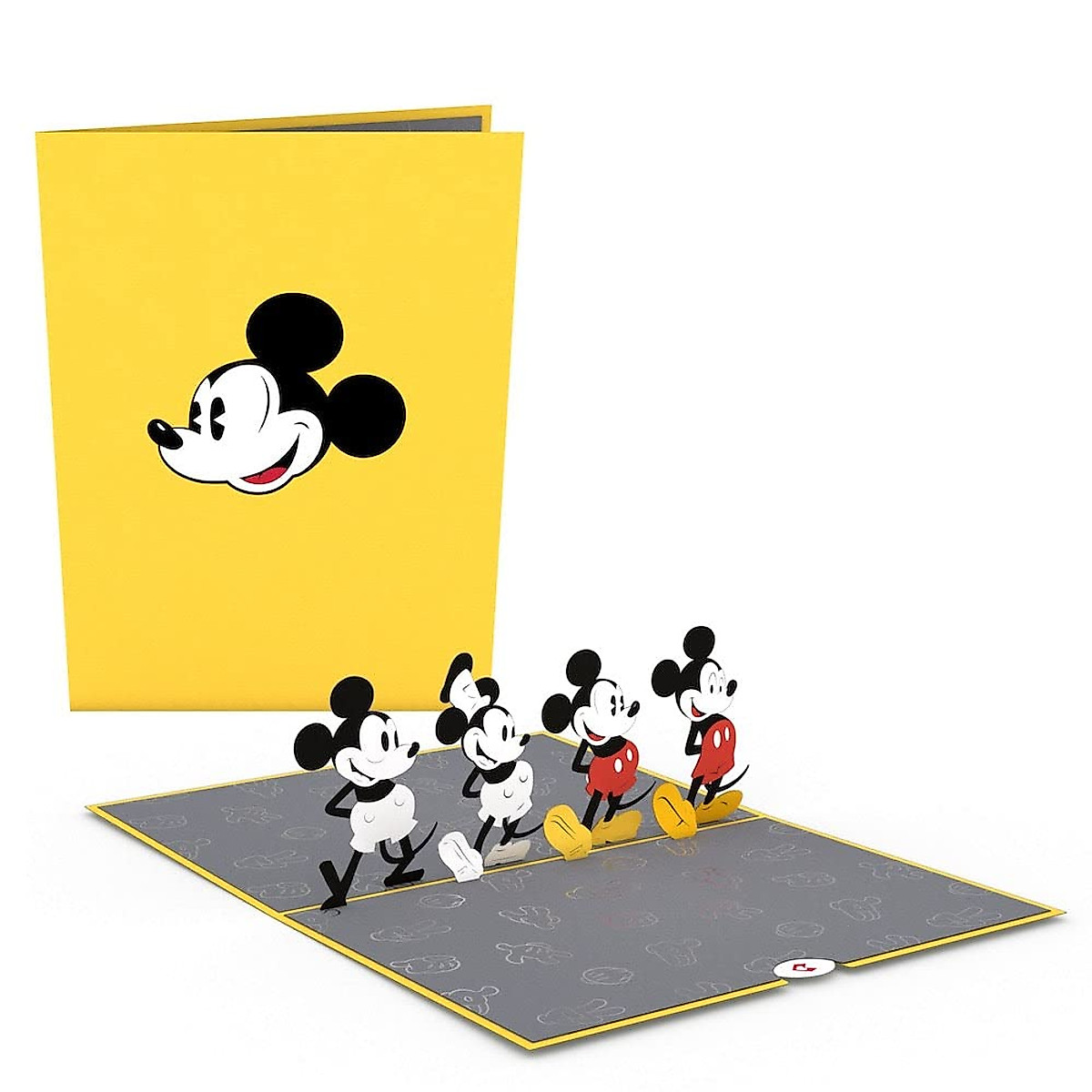 Lovepop Disney's Mickey Through the Years Pop Up Card, Disney Card, Birthday Card, Mickey Mouse Card, Greeting Card, 3D Card, Birthday Card for Kids