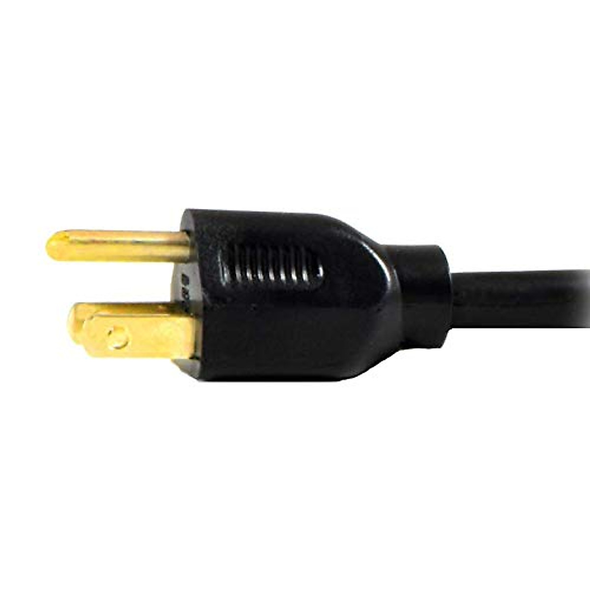 Weltron - 6 Outlet Surge Protector Power Strip 10 ft. Black (WSP-600PLF-10BK)