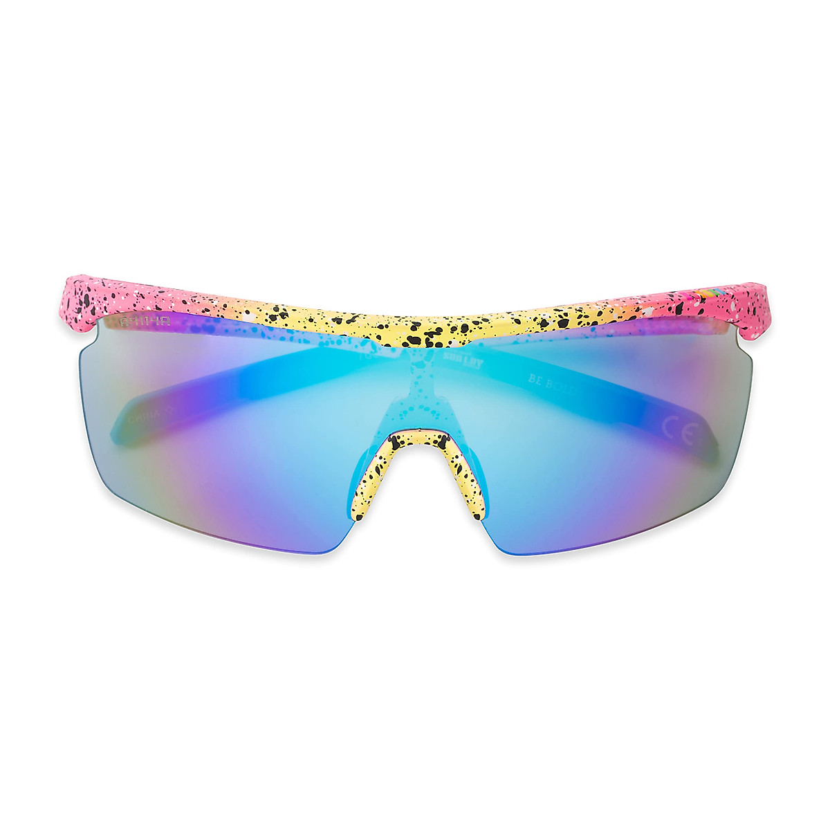 Foster Grant Unisex Adult Luv Be Bold Sunglasses, Multicolored, 55mm US