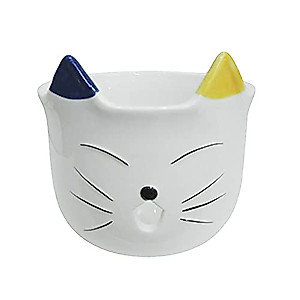 Cat Yarn Bowl, Yarn Bowl for Crocheting and Knitting Made of Ceramic 566 Inches Tangle Free