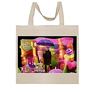 FC Carino Vanessa Hudgens - A Nice Graphic Cotton Canvas Tote Bag FCA #FCAG2432061