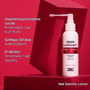 ISDIN Lambdapil Hair Loss Lotion to Strengthen Hair 4.2 Fl. Oz.