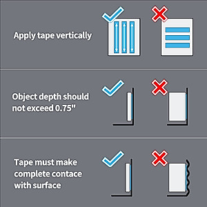 Art3d Double-Sided Tape Heavy Duty (10FT) Mounting Tape, Multipurpose Removable Adhesive Foam Tape, Reusable Transparent Tape for Paste Items, Household