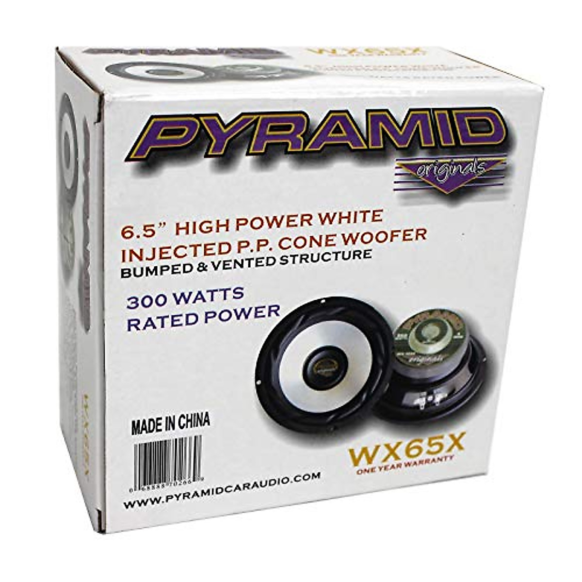 PYRAMID WX65X 6.5" 600 Watt Car Audio Subwoofers Subs Power Woofers 4 Ohm