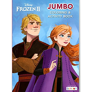 Disney Frozen 2 Coloring Book & Stickers Activity Deluxe Set