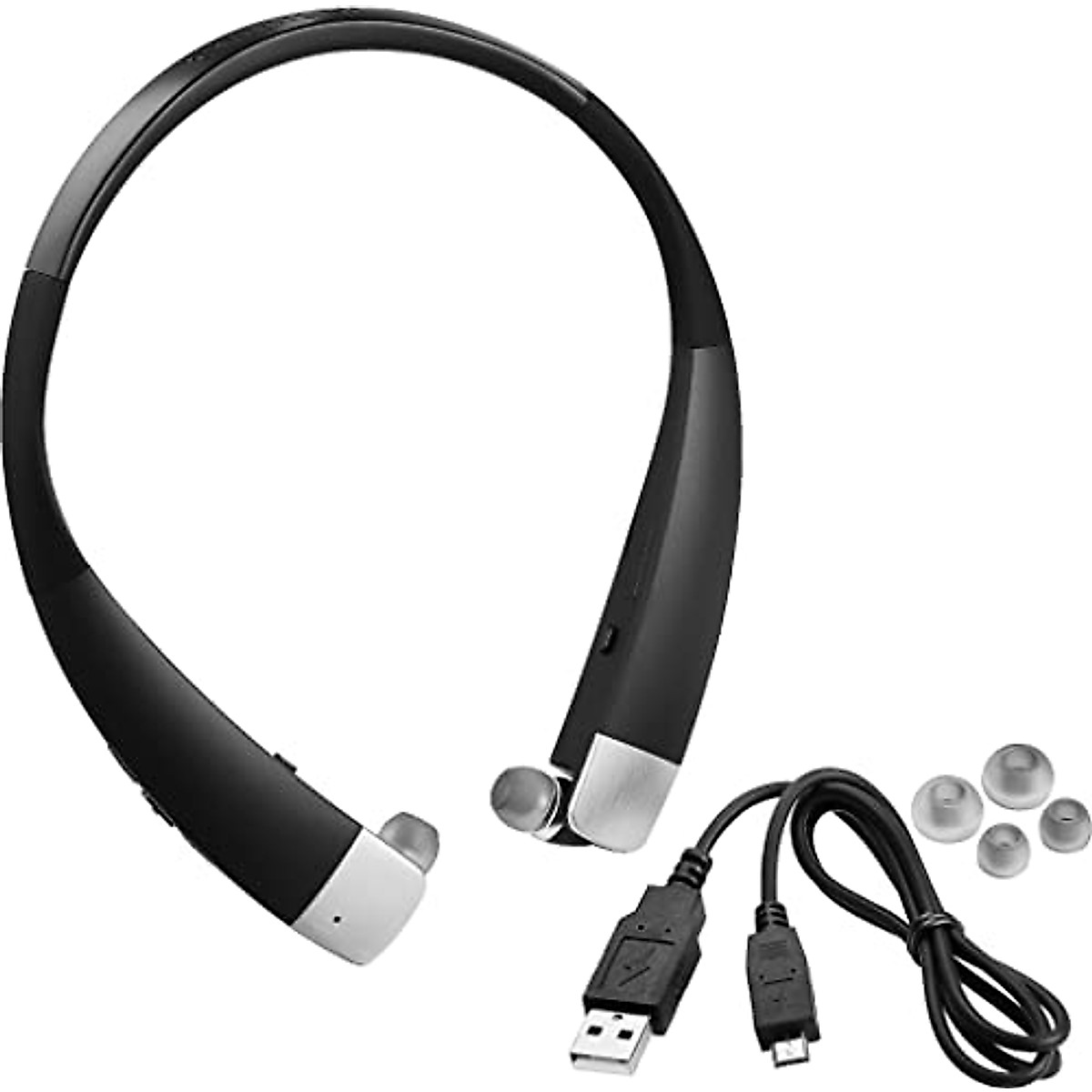 Insignia - NS-CAHBTEB02 Wireless In-Ear Headphones - Black