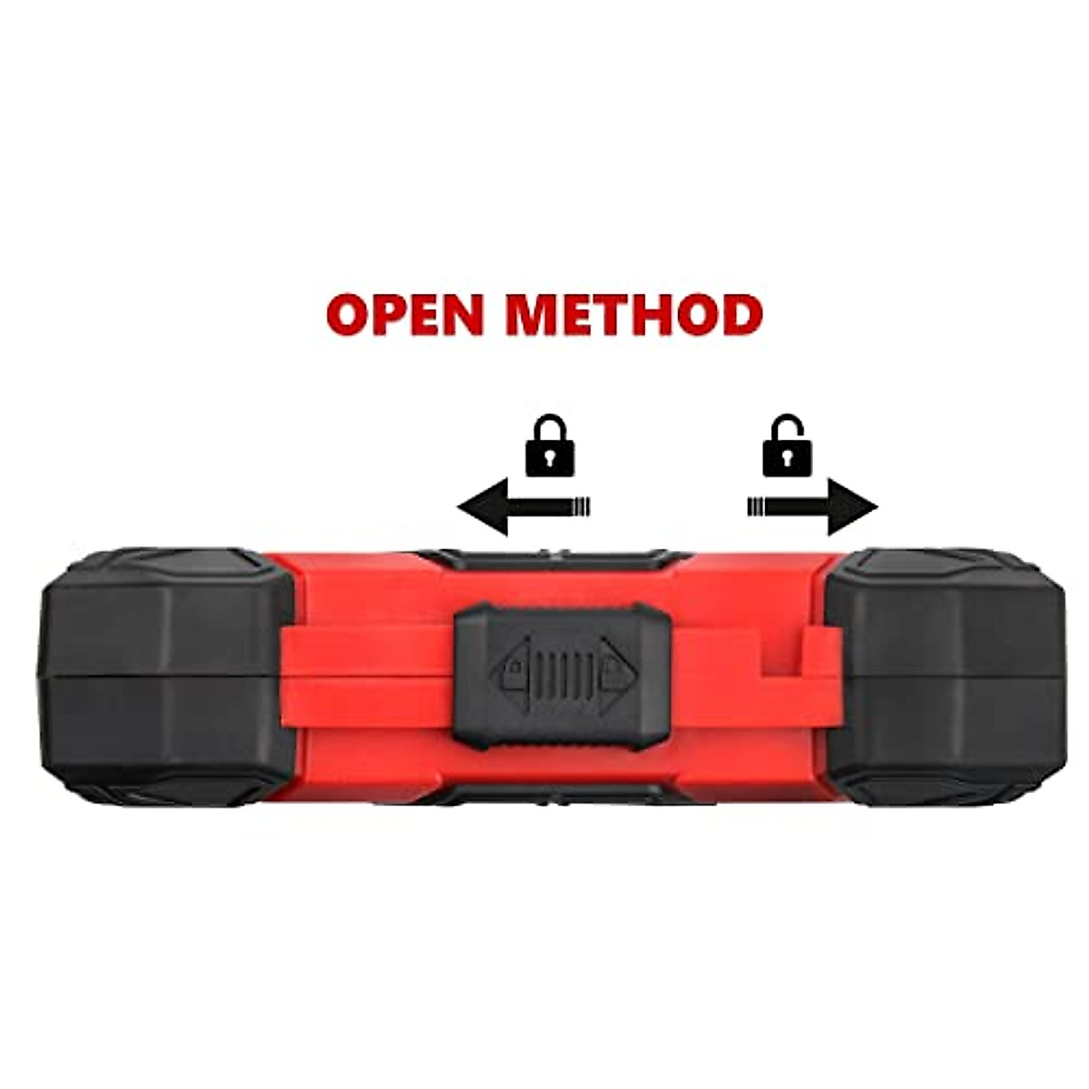 wesleydrill Rotary Hammer Drill Bit Set 8 Pcs SDS-Plus Drill Bits Fit for Fast Drilling in Block, Masonry and Concrete