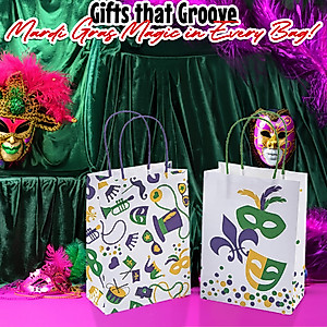 MARDI GRAS CRAFT BAG - Party Supplies - 12 Pieces