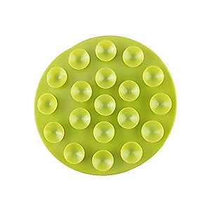 GLOGLOW Baby Place Mats, Baby Feeding Bowl Cup Anti Slip Placemat Kids Magic Suction Mat Double Sided Suckers Baby Feeding Bowl Cup Anti Slip Placemat(Green)