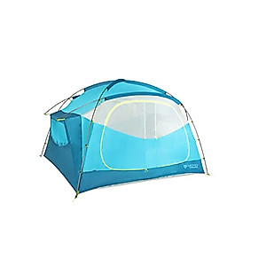 NEMO Aurora Highrise, 3 Season, Family, Car Camping Tent - 6-Person - Atoll/Oasis